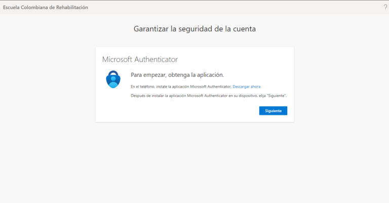 ¿Cómo Descargar y Configurar Microsoft Authenticator?